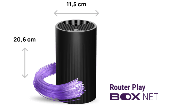 Internet światłowód w Play z prędkością aż do 8 Gb/s | Play